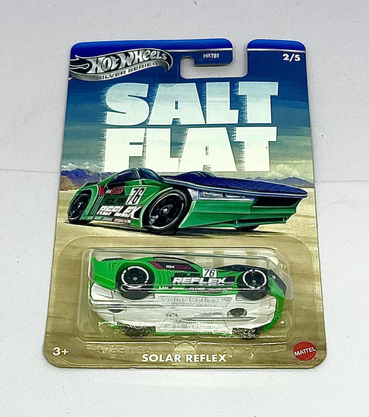 Hot Wheels Silver Series Salt Flat Car | Solar Reflex – One Baby